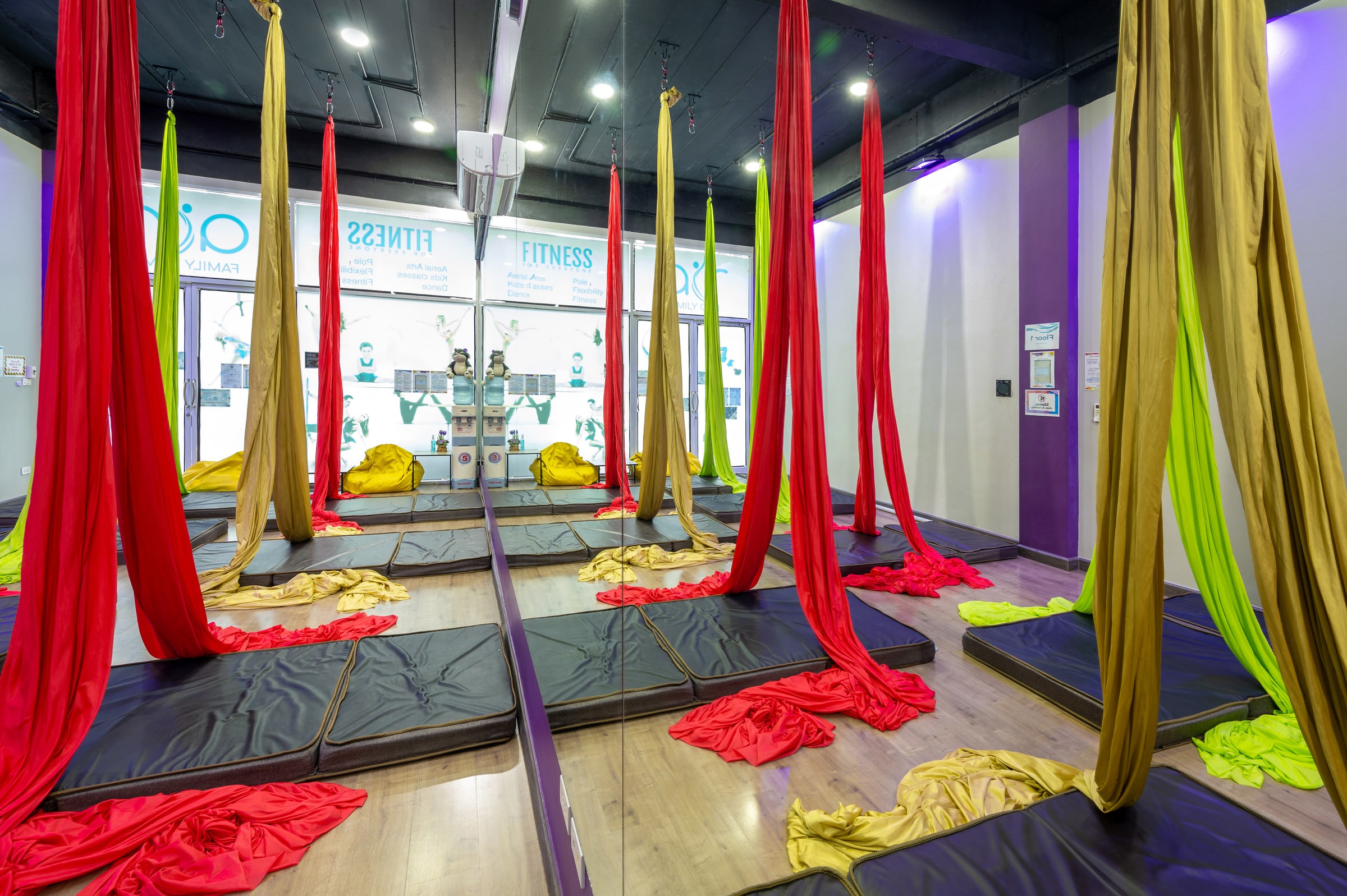 Training zones AirGym.Family | AirGym.Family - Samui Fitness & Dance Center